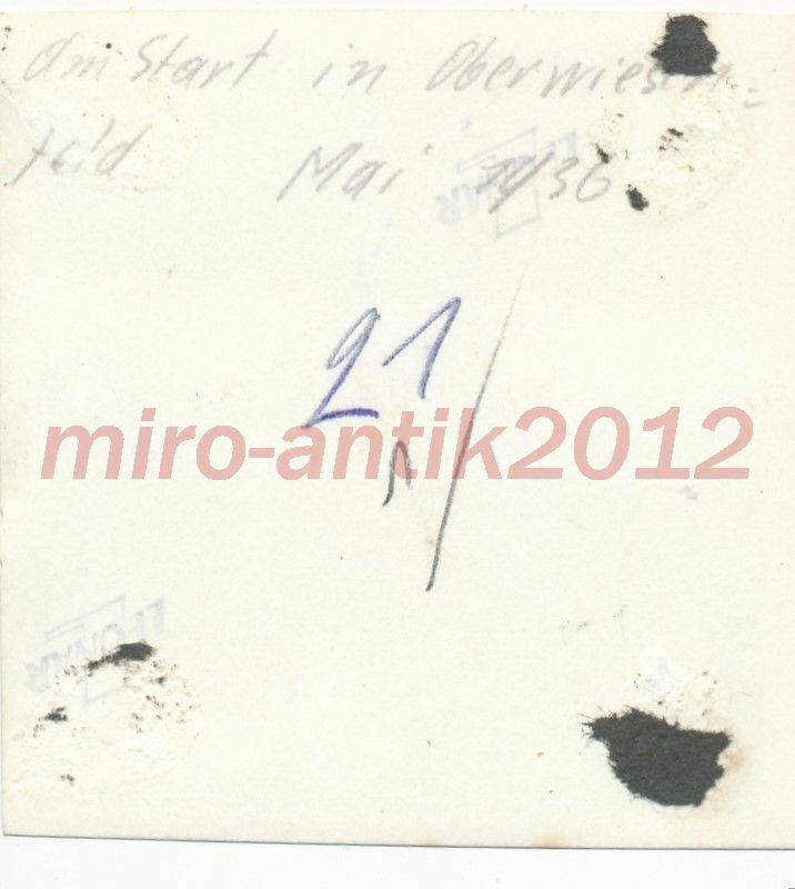 Photo, pilot of the Luftw., flightpl. Oberwiesenfeld, B2 course, 1936 ...