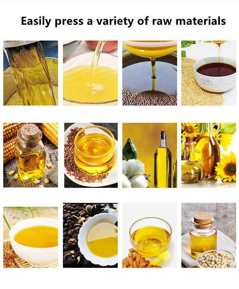 Automatic Multifunctional Rapeseed Oil Press Oil Expeller Machine ...