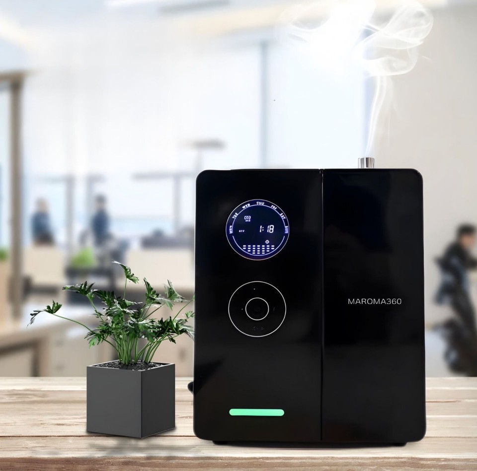 DaVinci360 Scent Diffuser / Aroma360 Black & White 200ml For 1700 Sqft ...