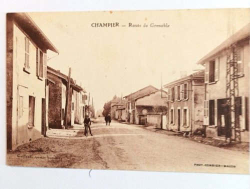 Cpa Champier- route de Grenoble | eBay