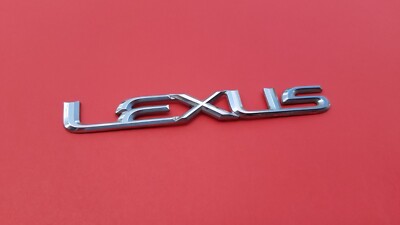 98 99 00 01 02 03 04 05 LEXUS GS GS300 GS400 GS430 REAR CHROME EMBLEM ...