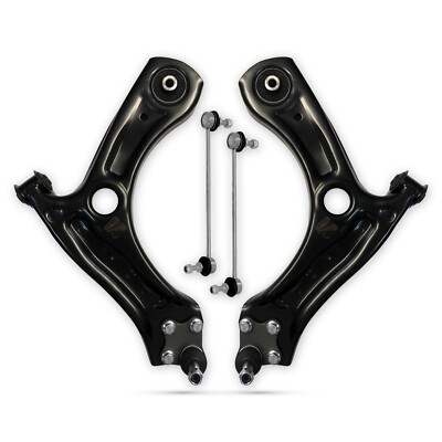 For VW Polo TSI MK5 6R 2009-2015 Front Lower Control Wishbone Arm Pair ...