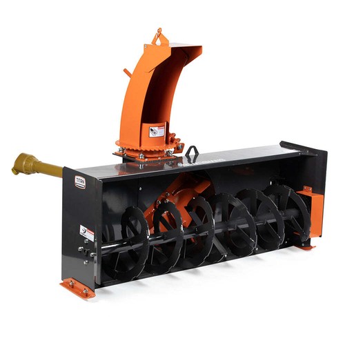 Titan Attachments 3 Point 6 FT Snow Blower Fits Category 1 Hook Ups ...