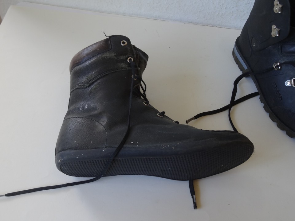 Swiss Army Military Boots Alps RAICHLE Leather Hiking Mountaineering ...