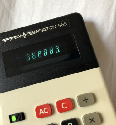 🧮 Vintage Calculator 1974 Sperry Remington #665 | eBay