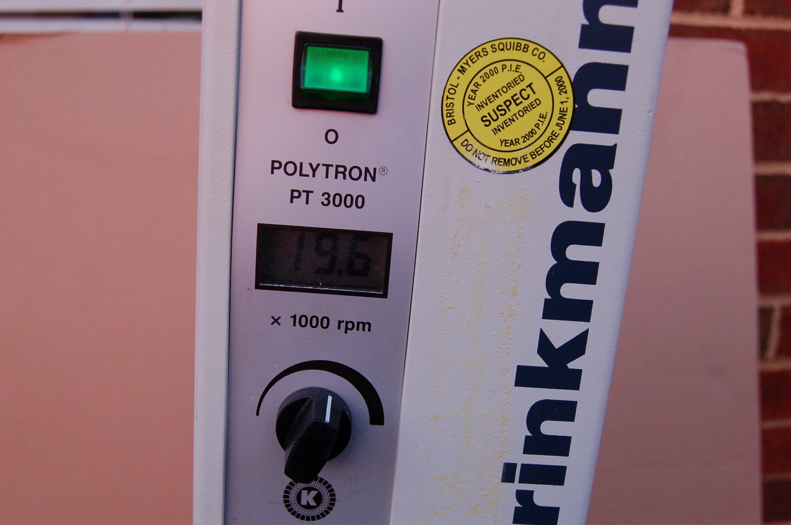 Kinematica AG Polytron PT 3000 homogenizer stirrer tissue probe ...