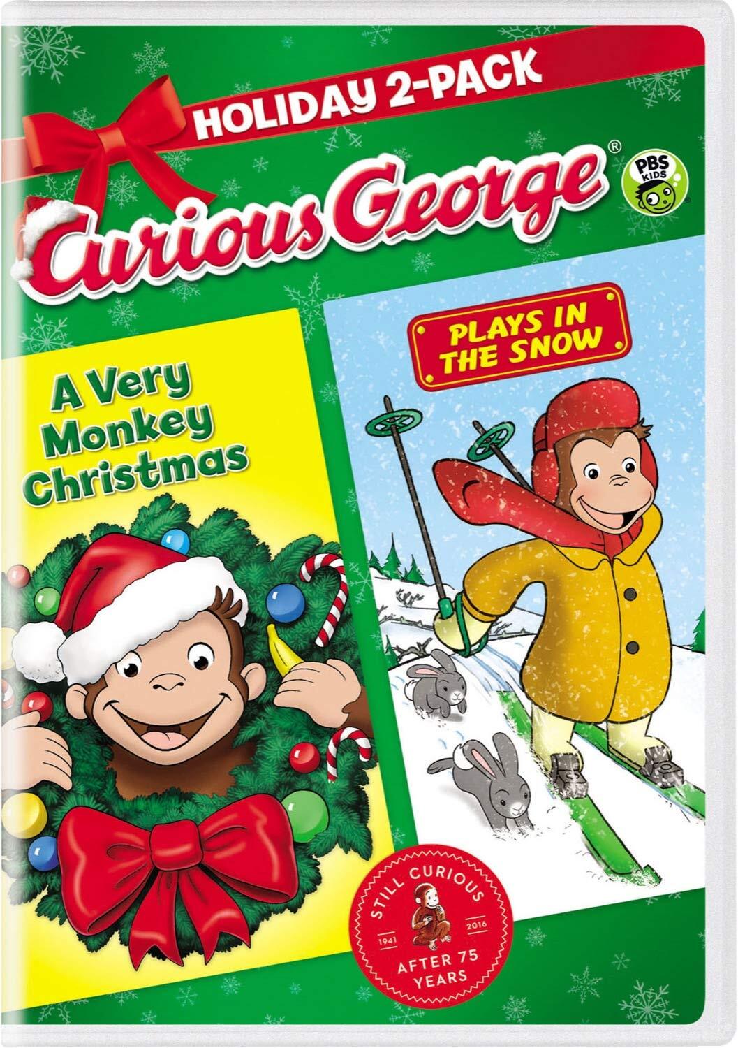 Curious George: Holiday 2-Pack (A Very Monkey Christmas / Plays in the ...