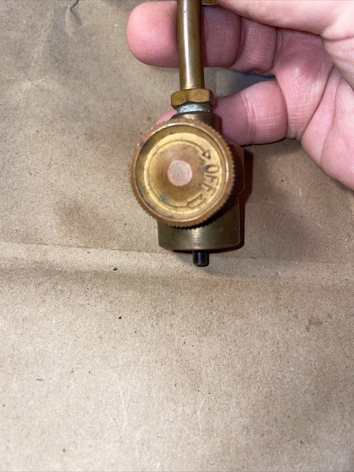 Vintage Otto Bernz blow torch head model TX,propane,Brass Rochester NY ...