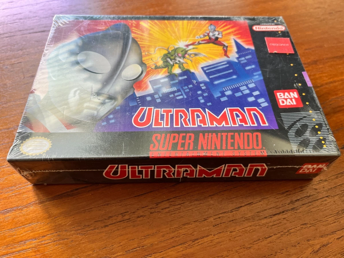 Ultraman Towards The Future Snes