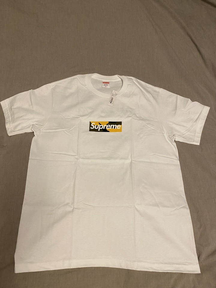 **NWT** FW17 Supreme Brooklyn Box Logo Tee Shirt - Size Medium Limited ...