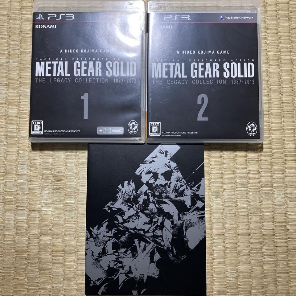 Metal Gear Solid Legacy Collection 1987-2012 Special Package Ps 3 ...