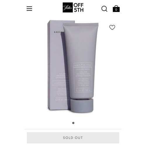 NWT | Kristin Ess Color Depositing Conditioner In Lavender Smoke | eBay