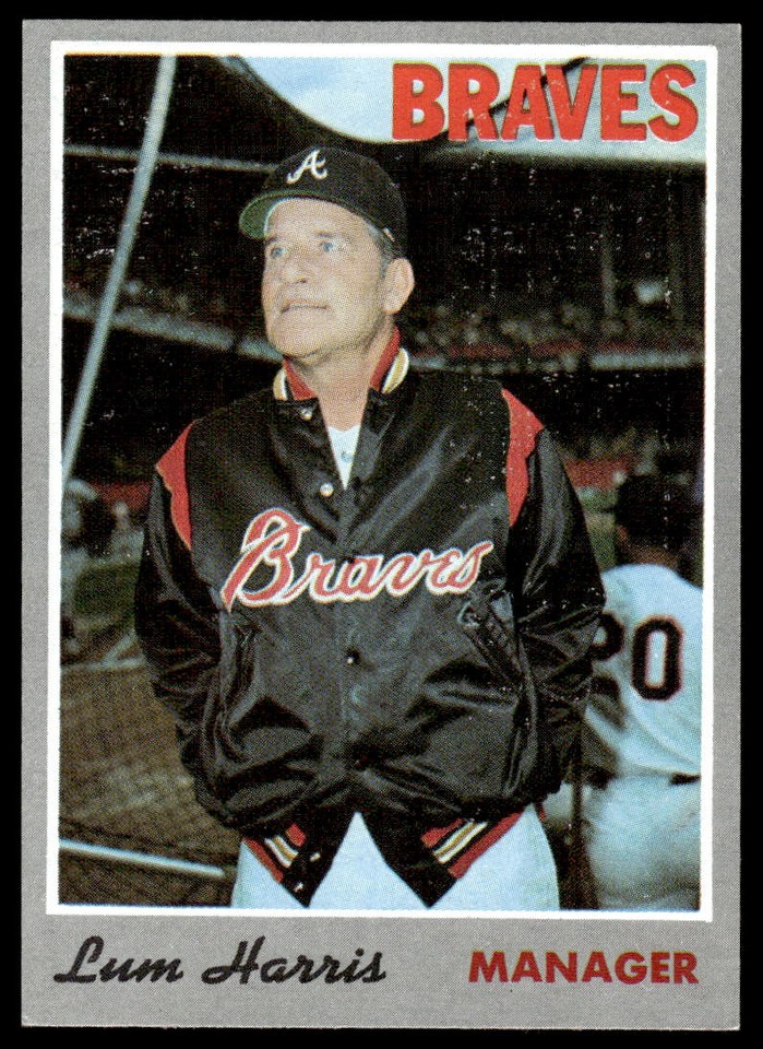1970 Topps Lum Harris #86 Atlanta Braves | eBay