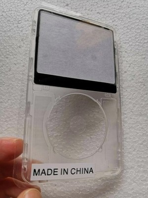New Clear Front Faceplate Face Plate Cover Housing for iPod Video 5th 5 ...