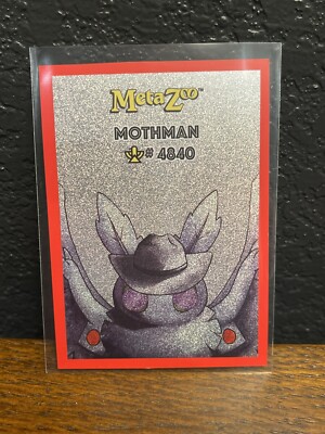 Metazoo PFP Token Card Mothman 4840 Shiny Holo Foil Rare! | eBay