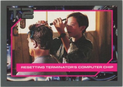 1991 Impel Terminator 2 Resetting Terminator's Computer Chip #51 | eBay