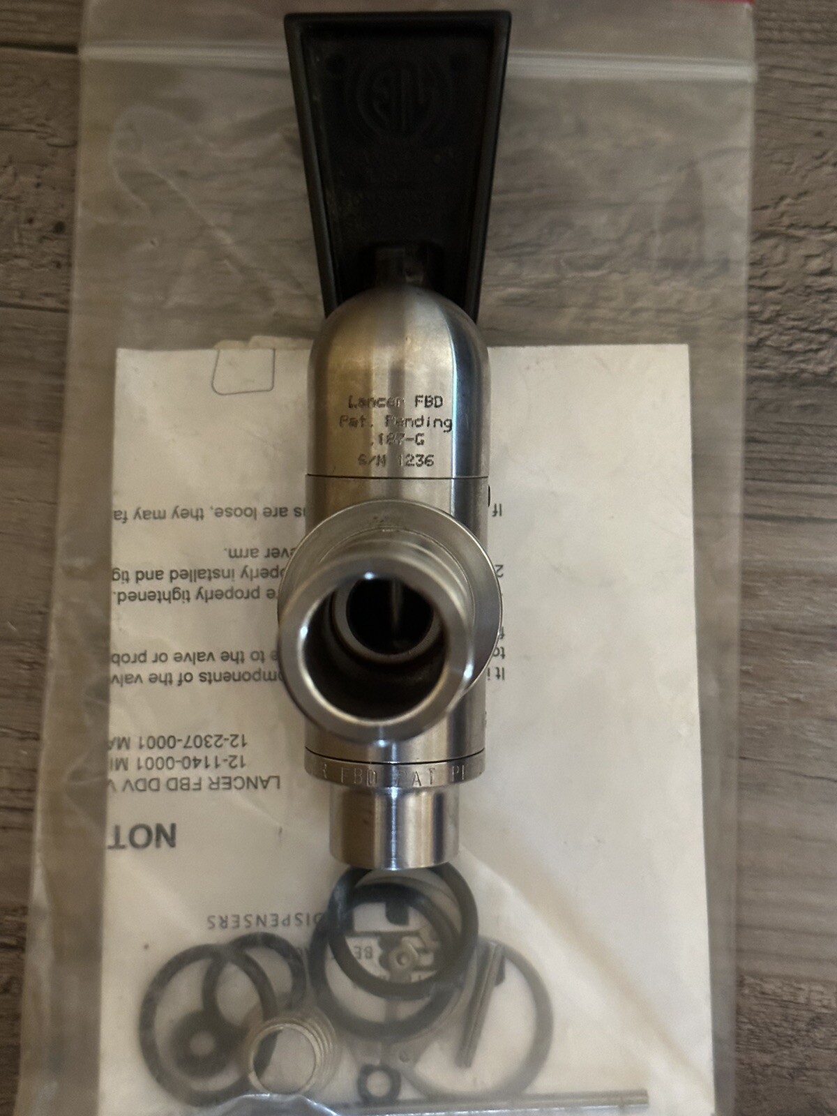 FBD Frozen Beverage Slushy Machine Stainless Steel Dispensing Valve ...