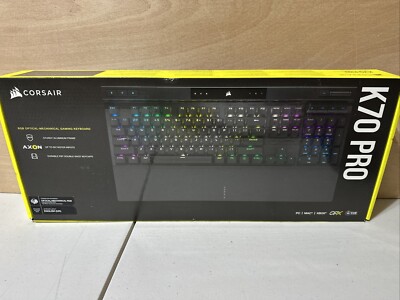 Corsair K70 PRO RGB Optical-Mechanical Gaming Keyboard USB UK layout | eBay