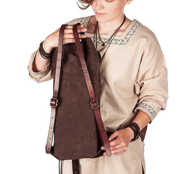 MEN Medieval Renaissance Backpack Rucksack Knapsack Shoulder Bag ...