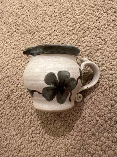 Bonnie Staffel Pottery (1921-2020) Floral Creamer Charlevoix MI | eBay
