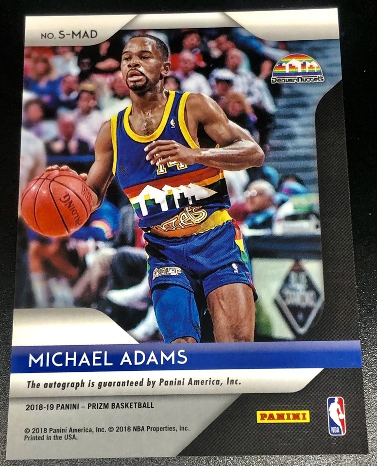 2018-19 Prizm Michael Adams Autograph Auto Nuggets | eBay