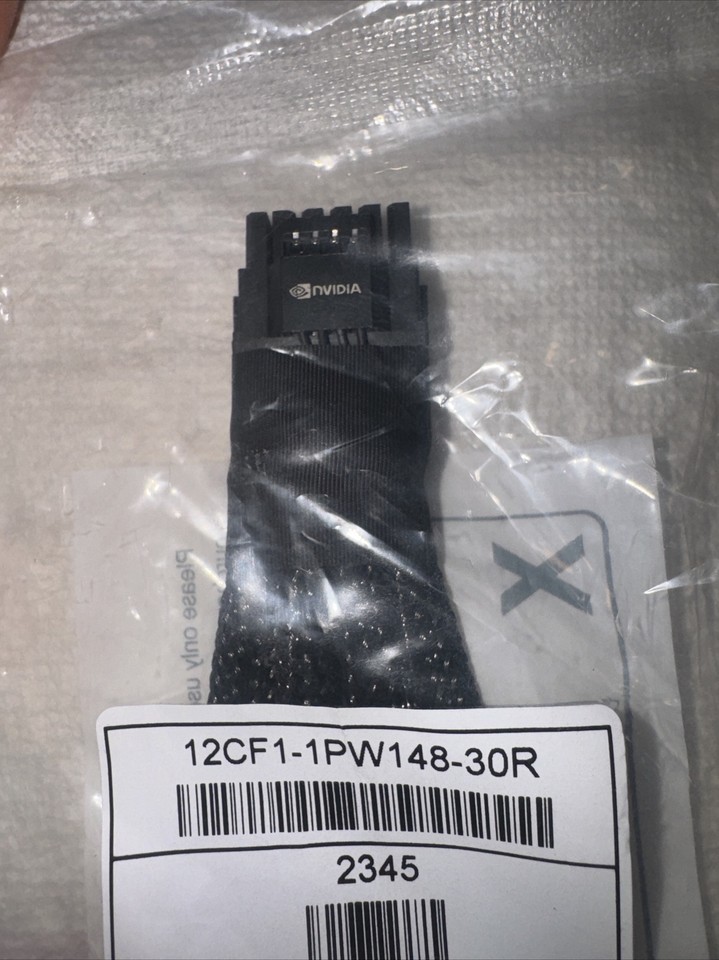 Nvidia Pcie 5.0 4x 8 pin To 16pin (12+4) Connector Wire for GPU RTX ...