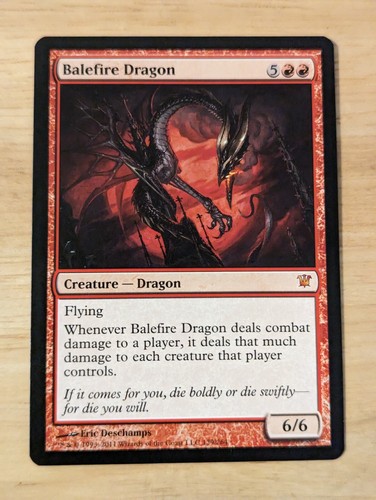 Magic the Gathering MTG Balefire Dragon Innistrad 129/264 Regular ...