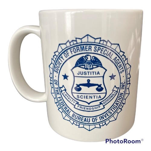 2001 FBI Society of former special agents coffee cup/mug Nebraska ...