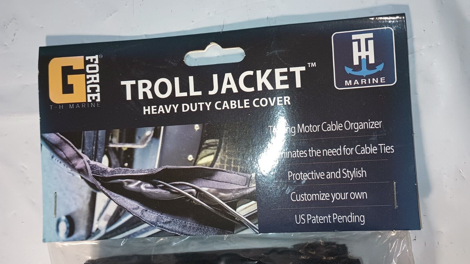 T-H Marine GFTJ-1-DP G-Force Troll Jacket Heavy Duty Cable Cover | 0733572099751 | GFTJ1DP