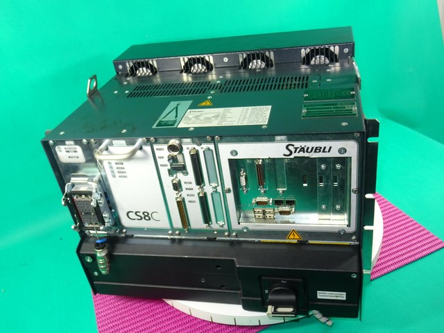 STAUBLI CS8C TS60 Robot Controller with RPS , ARPS2 , RSI , CPT , Rack ...