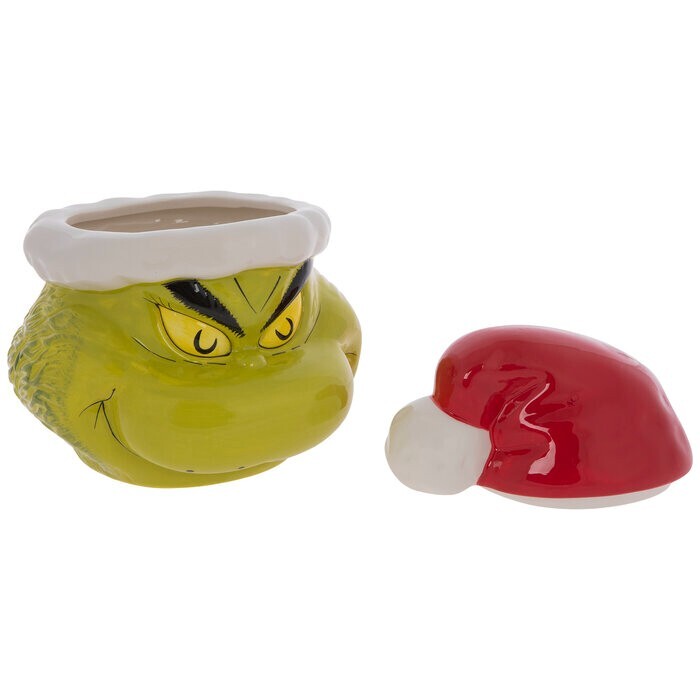 Sleigh Bell Bistro Dr. Seuss Grinch Holiday Christmas Ceramic Treat ...