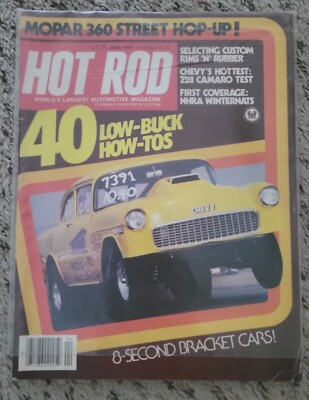 Hot Rod, Vintage April 1979 Hot Rod Magazine | eBay