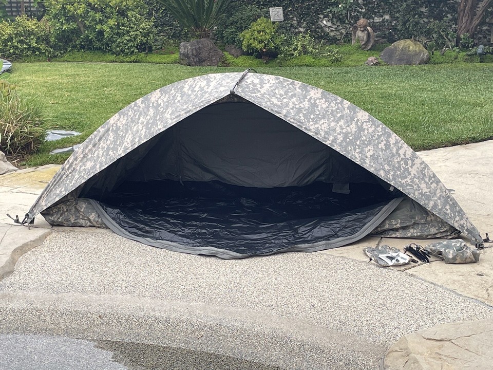 USGI Military Tent ICS Improved Combat Shelter Digital ACU Great ...