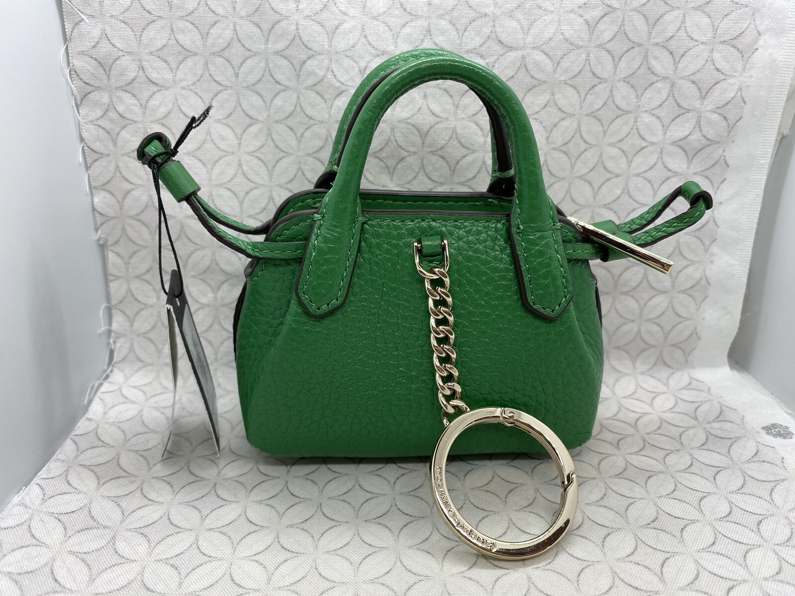Kate Spade Micro Mini Purse Keychain Bag Charm Dumpling KA510 Green ...