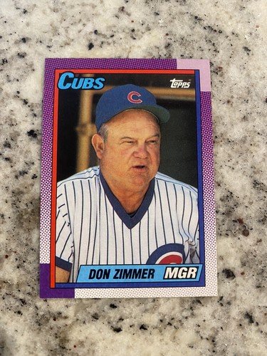 1990 TOPPS DON ZIMMER MANAGER CARD MINT #549 | eBay