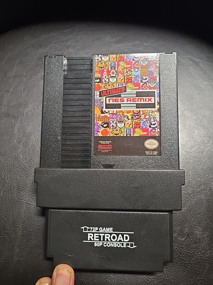 NES Famicom Console HVC-101 W/2 Controllers NES HI-DEF MOD! EVERDRIVE ...