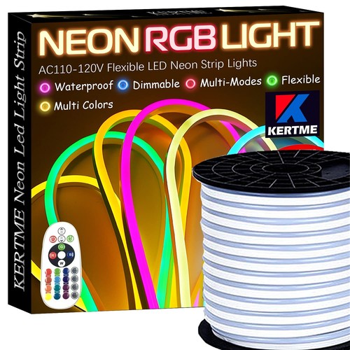 Neon Led Type AC 110-120V LED NEON Light Strip, Flexible/Waterproof ...