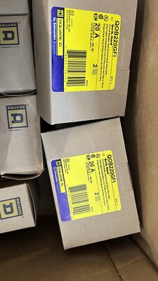 Square D QOB220GFI New | eBay