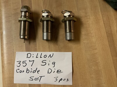 Dillon Precision 357 Sig Carbide Die Set | eBay