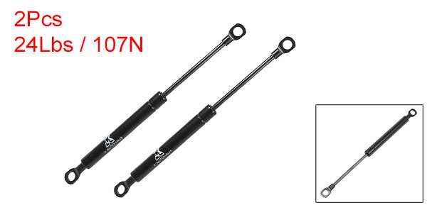 TWO 10 inch 24Lbs/107N Lift Supports Struts Gas Spring for Car ...