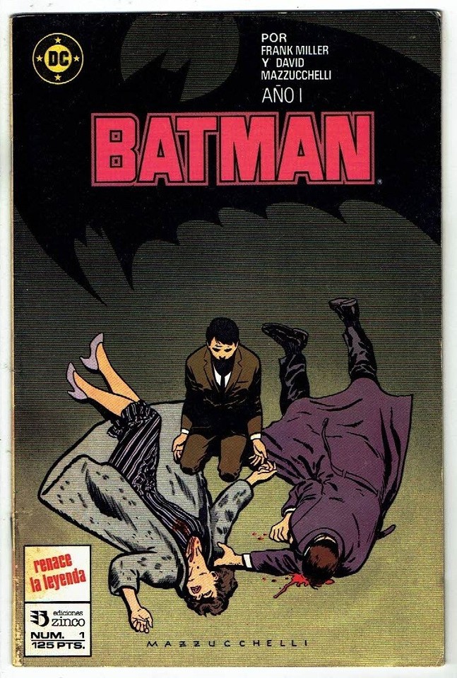 SPANISH BATMAN YEAR ONE FULL RUN FIRST PRINT 1987 SPAIN EDITION | eBay UK