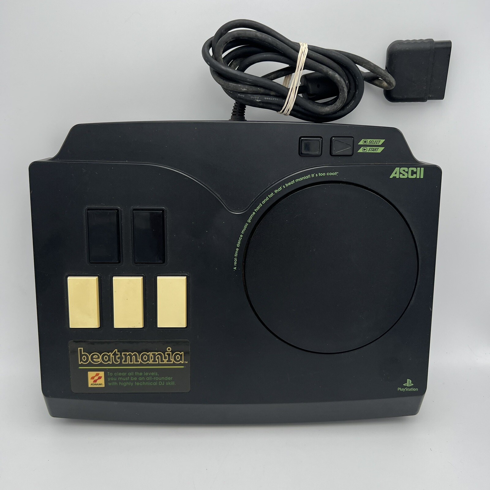 ASCII ASC-0515BM Beatmania DJ Controller PlayStation PS PS1 PS2 2PC019 ...