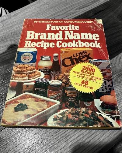 favorite brand name recipe cookbook Pre Owned | eBay