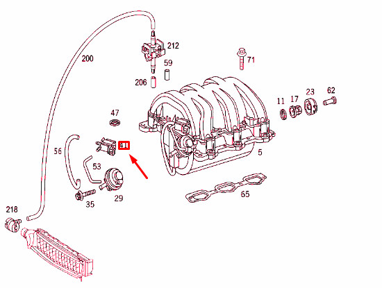 NEW MERCEDES-BENZ ML W164 ELECTRIC CHANGE-OVER VALVE A0025401897 OEM | eBay