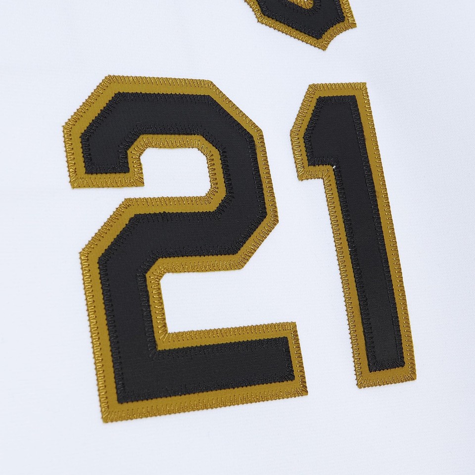 Men's Mitchell & Ness Roberto Clemente White Pittsburgh Pirates ...