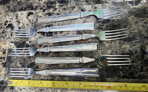 LOT OF 6 JAMES RYALS ENGLAND 🇬🇧 SILVERPLATED RZF2/ FULWOOD INDENTED ...