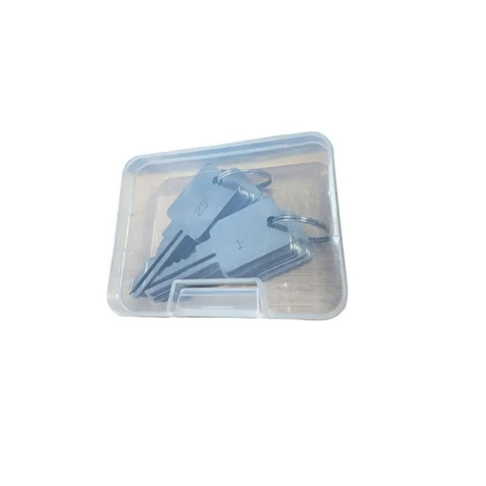 48 In 1 Locksmith Tools Lock Keys Set for Bull Head Lock for S Groove ...