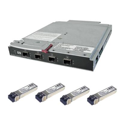HP VC 8Gb 20-Port FC Switch Module BladeSystem c-Class + 4x 8Gb SFP+ ...
