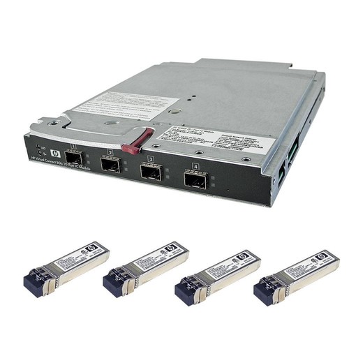 HP VC 8Gb 20-Port FC Switch Module BladeSystem c-Class + 4x 8Gb SFP+ ...