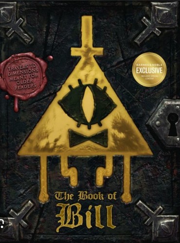The Book of Bill Gravity Falls B&N Exclusive Edition Alex Hirsch Book ...